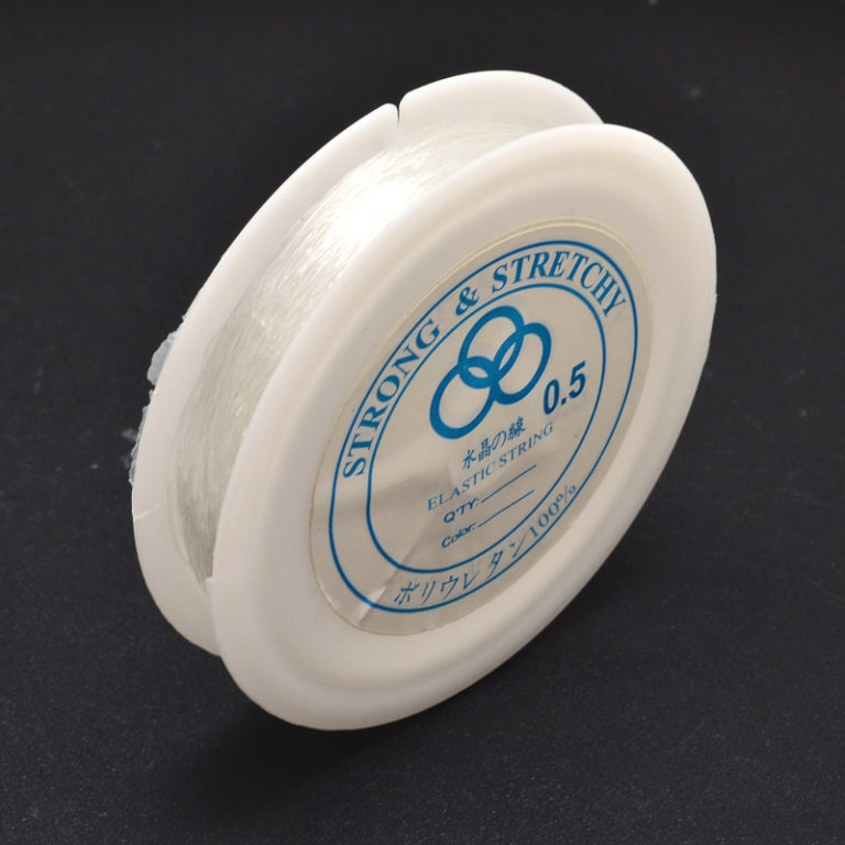 NYLON ELASTICO – 0.6mm – TRANSPARENTE | HANDMADE